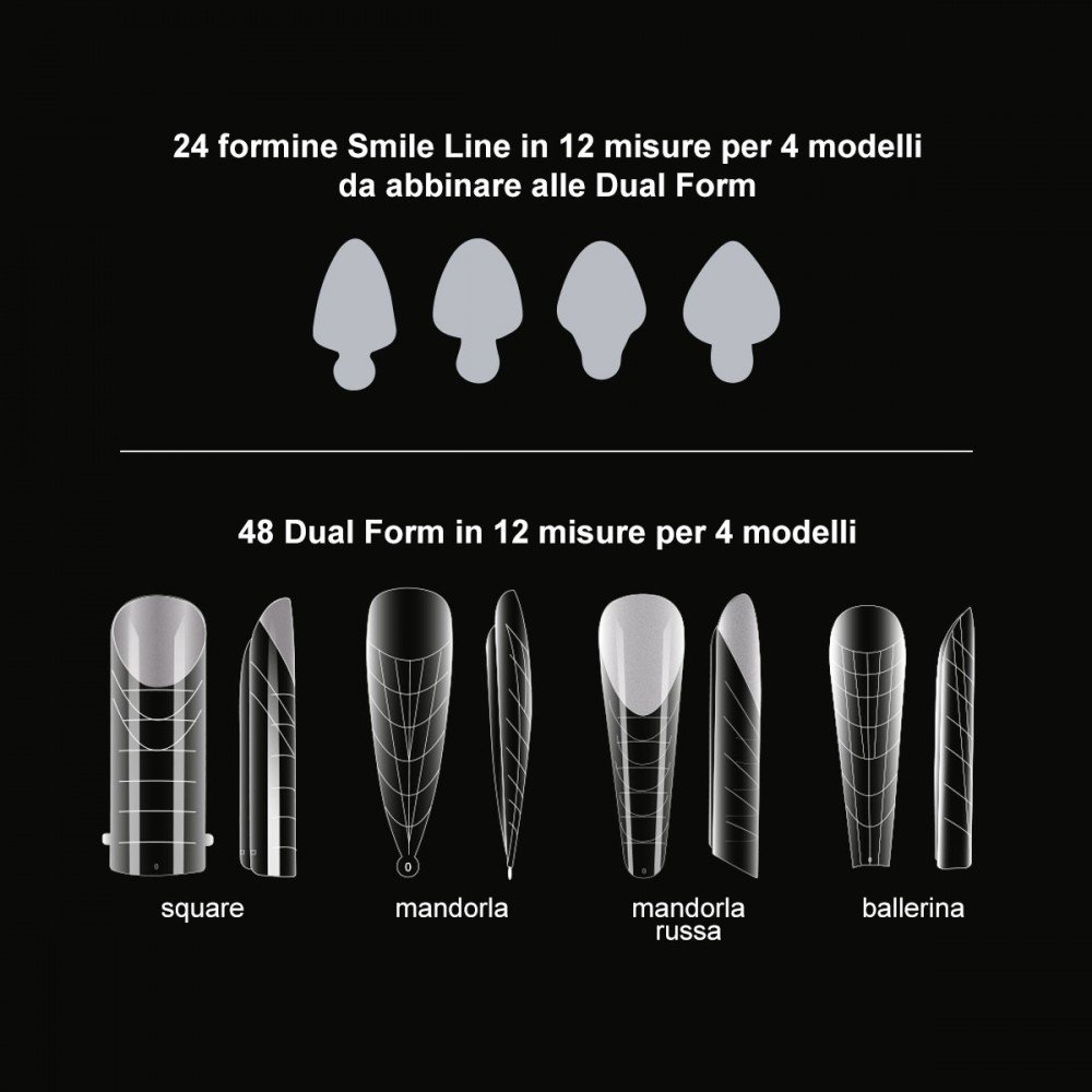 Multibox Dual Form e Smile Line | Ricostruzione unghie